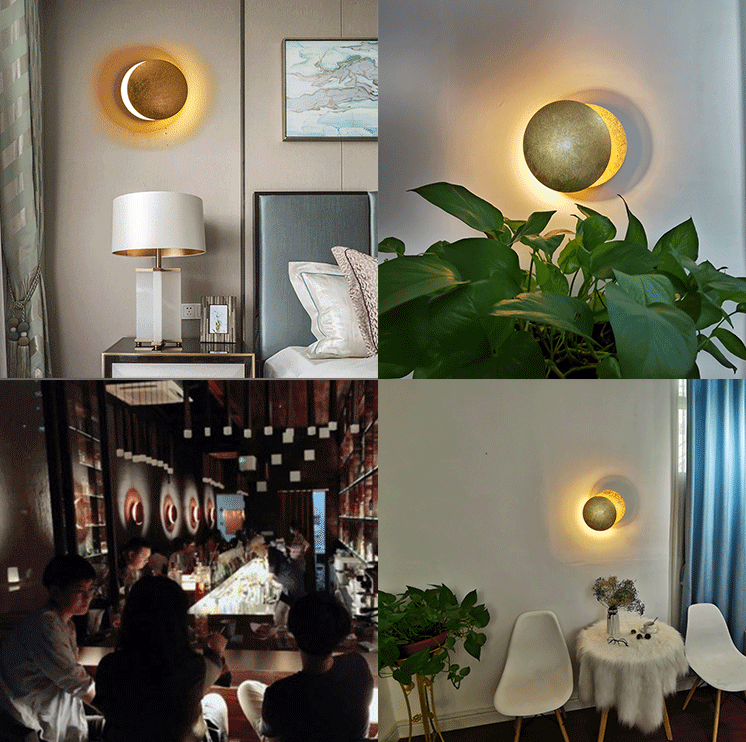 Solar Eclipse Wall Lamp– Silky decor