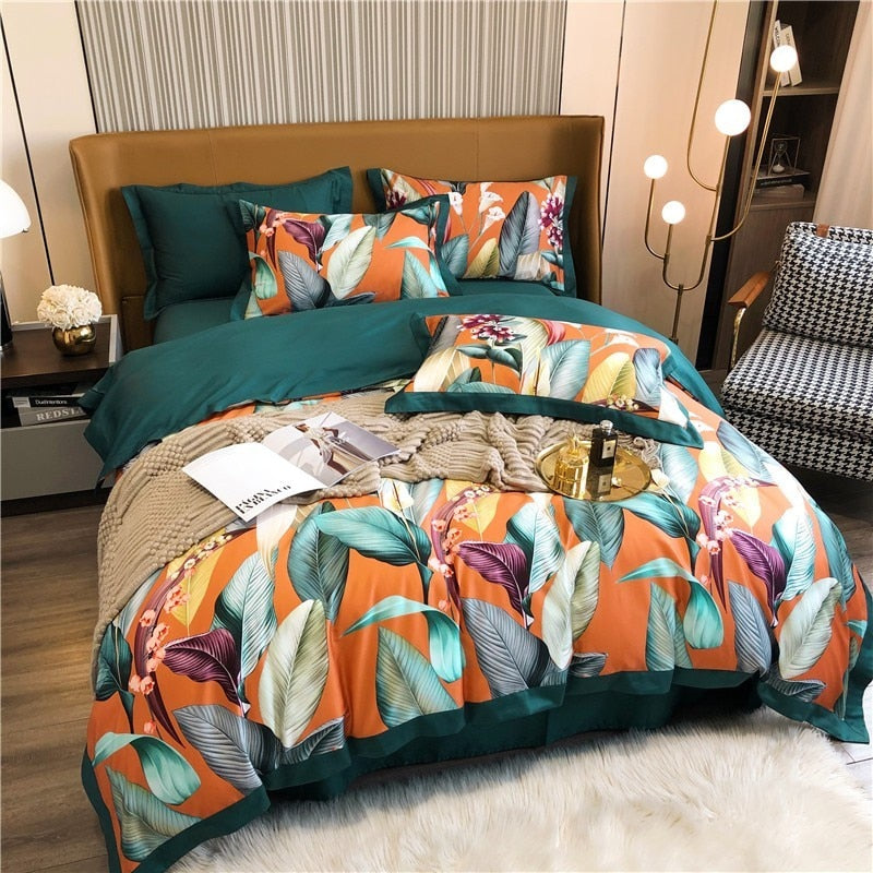 Adorn Morning Soft Cotton Bedding Set– Silky decor