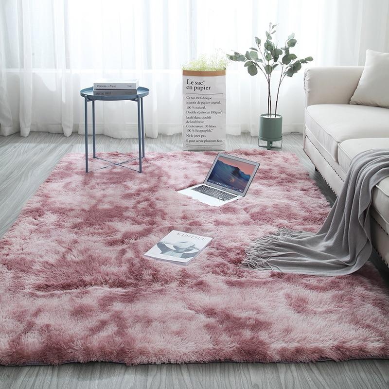 Beautiful Soft Fluffy Carpet– Silky decor