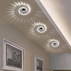 Kalene - Modern LED Spiral Ceiling Light– Silky decor