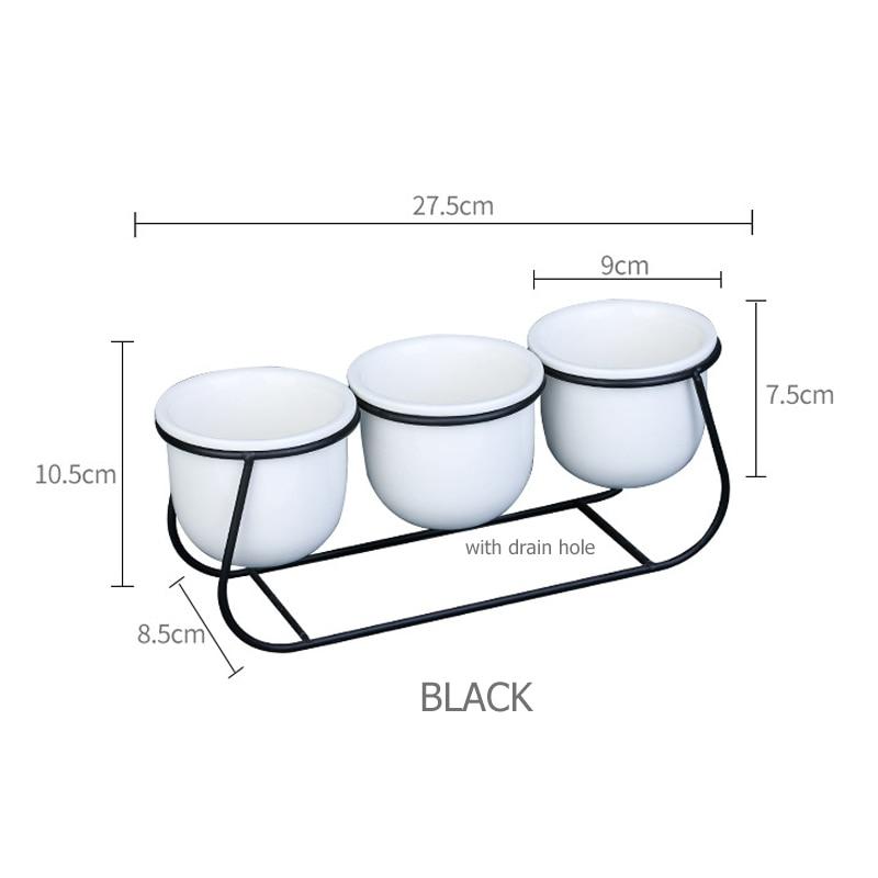 Daja - Modern White Ceramic Flower Pots– Silky decor