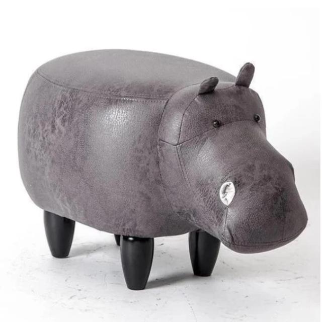 Dondi - Beautiful Hippo Storage Stool– Silky decor