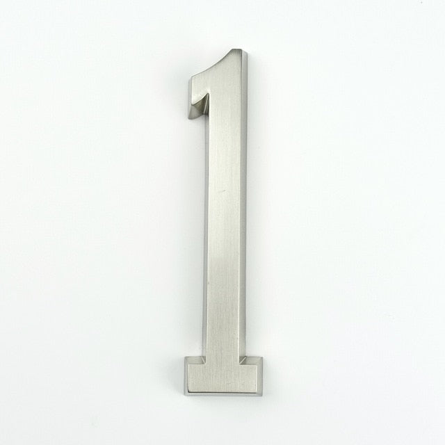 Nummer - Modern House Numbers– Silky decor