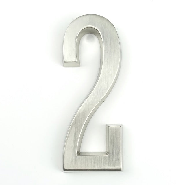 Nummer - Modern House Numbers– Silky decor