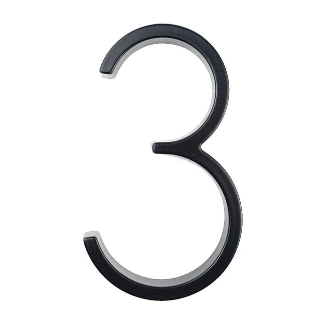Modern House Numbers– Silky decor