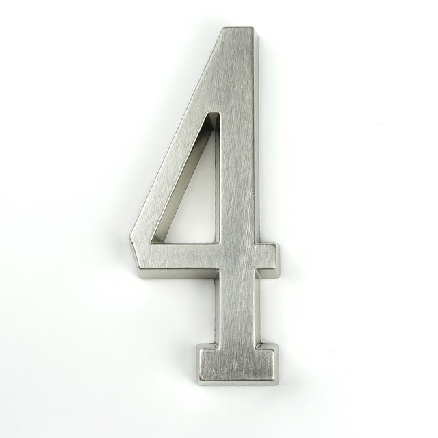 Nummer - Modern House Numbers– Silky decor