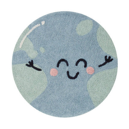Round Cartoon Children’s Play Mat– Silky decor