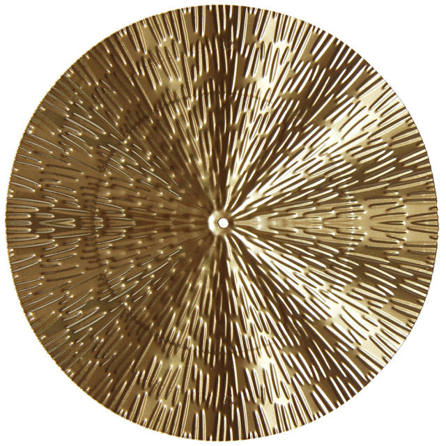 Trendy Round Golden Wall Decoration– Silky decor