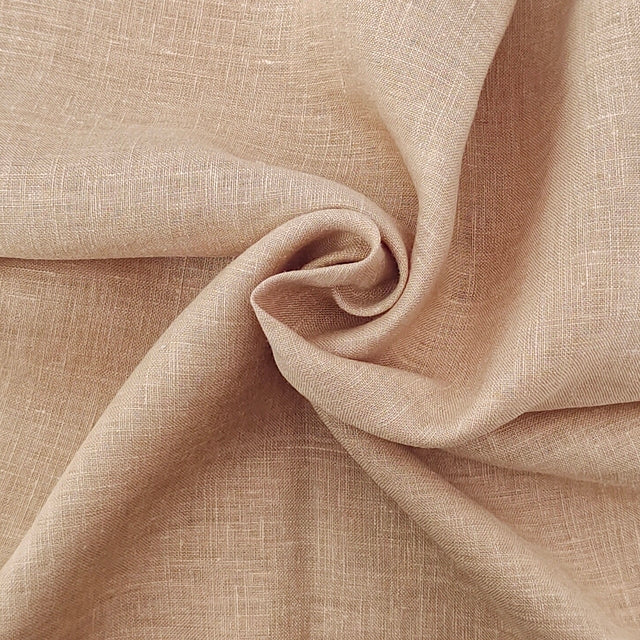Classic 100% Pure Linen Fabric– Silky decor